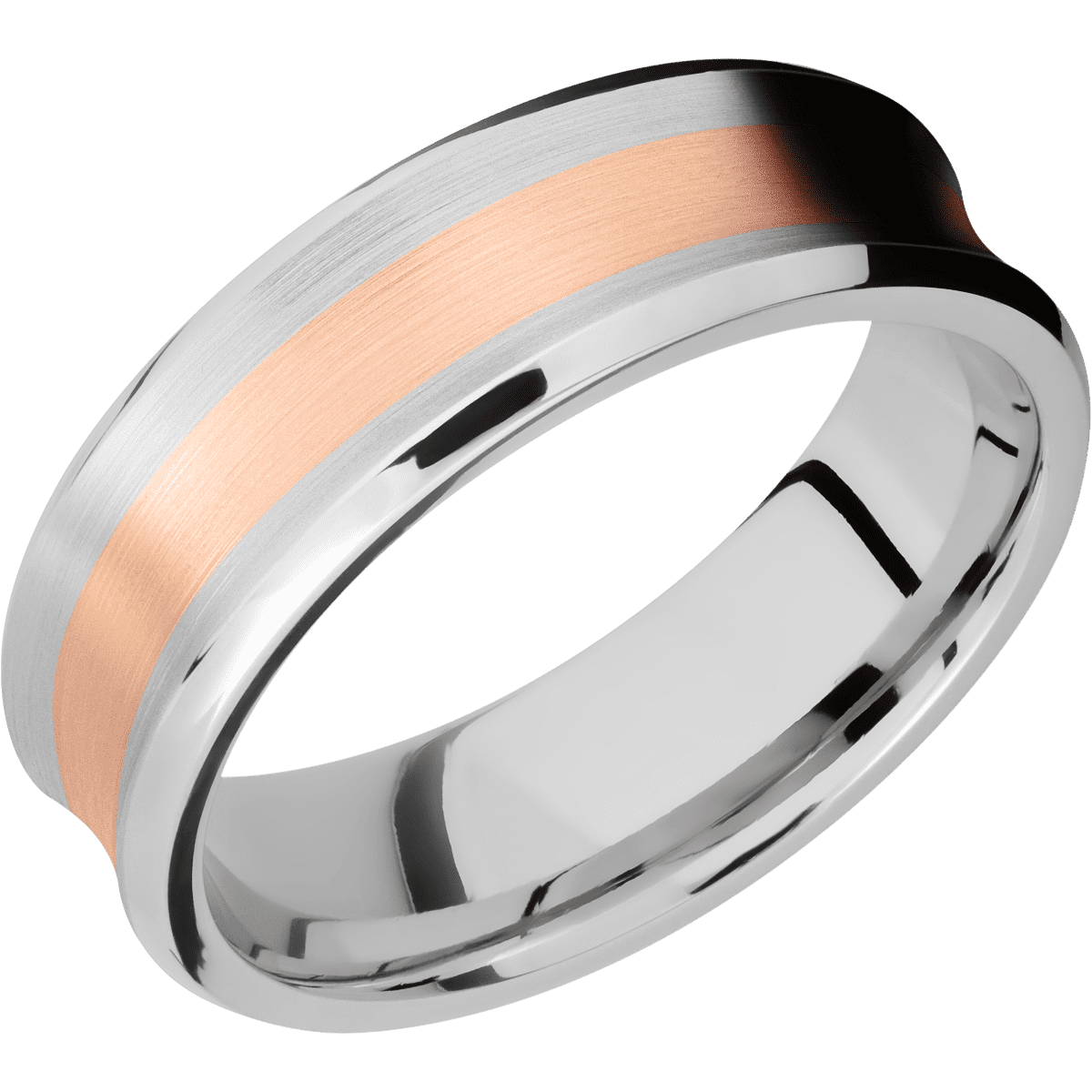 The Unique: Cobalt Chrome Men's Wedding Band