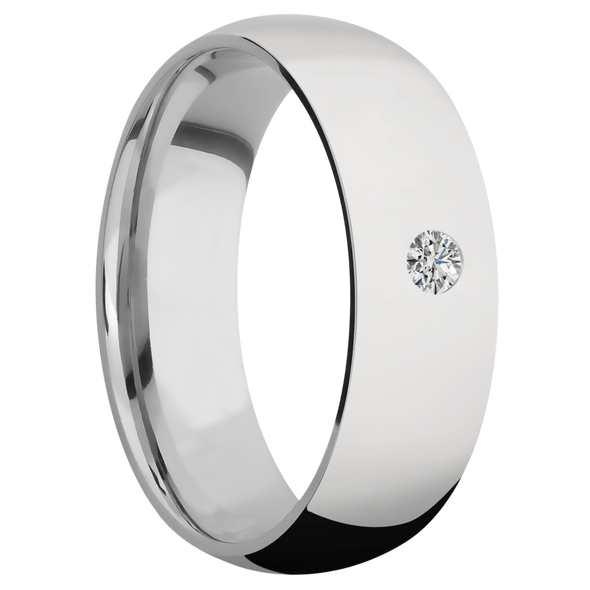 The Justin: Platinum Men's Wedding Band