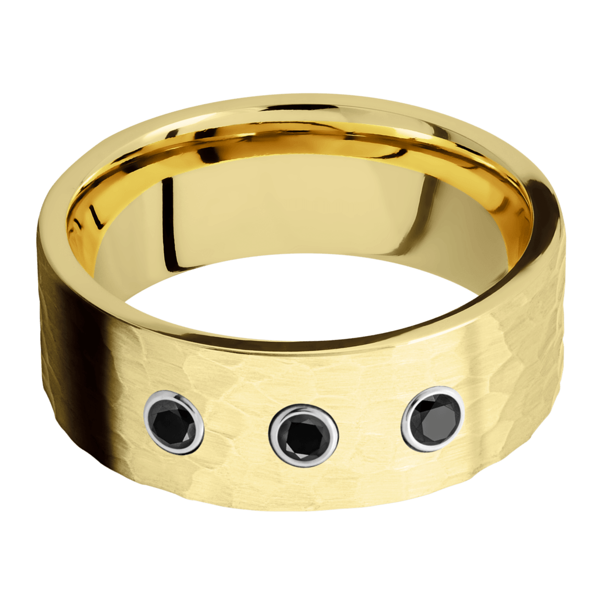 The Edward: 14k Yellow Gold Men's Wedding Band